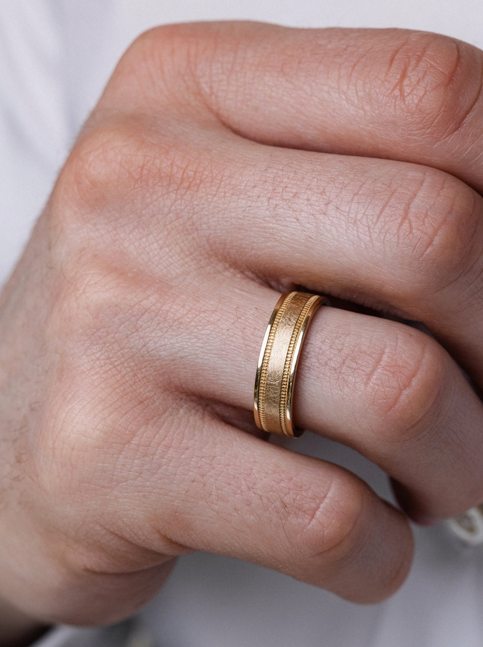 Unique wedding rings set - boho wedding ring couple rings couple ...